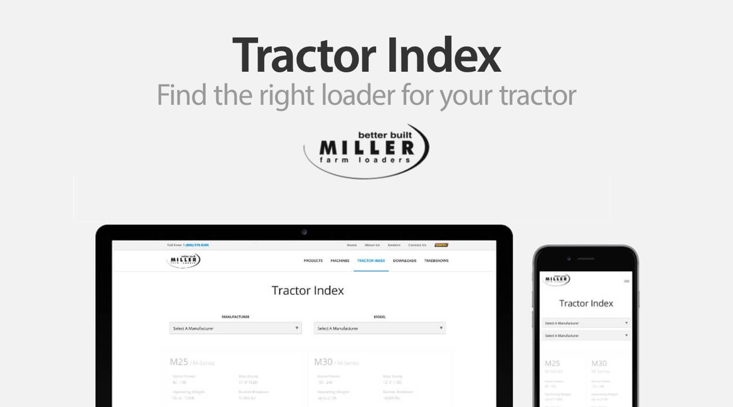 Home | Agile Manufacturing LLC | GrabTec | Miller Farm Loaders